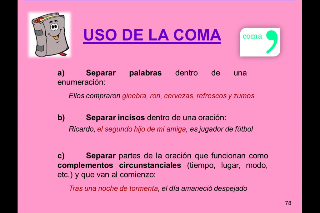 Oraciones con coma ¡Nuevas y Originales! 【2024】
