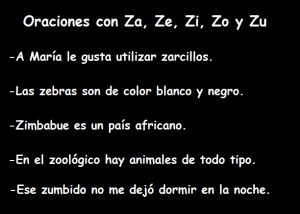 Oraciones con Z ¡Nuevas y Originales! 【2024】