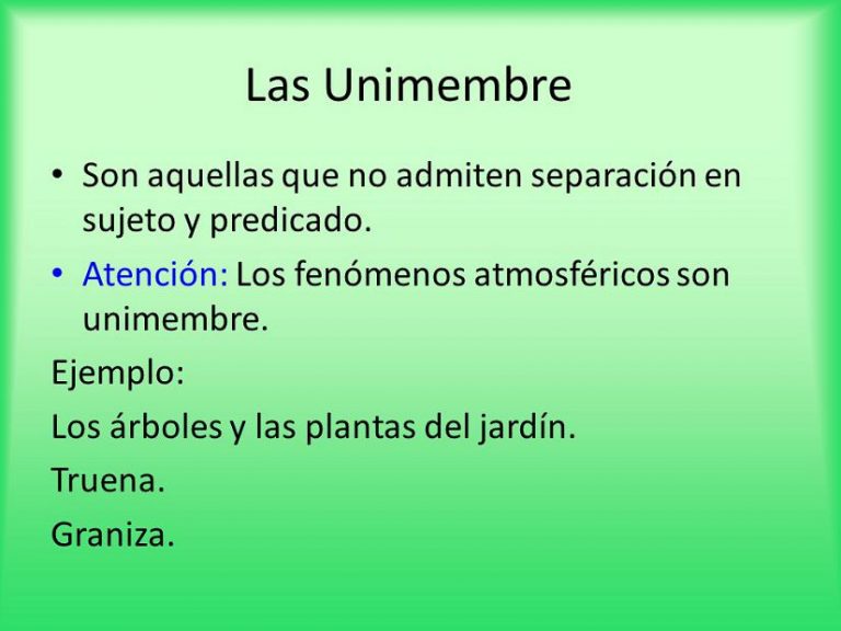 Oraciones unimembres ¡Nuevas y Originales! 【2024】